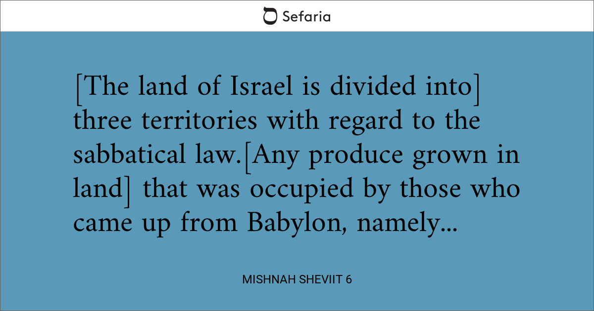 Mishnah Sheviit 6