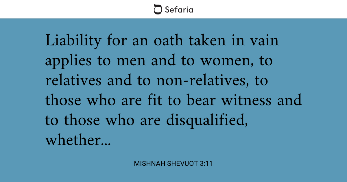 Mishnah Shevuot 3:11