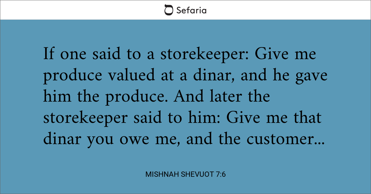 Mishnah Shevuot 7:6
