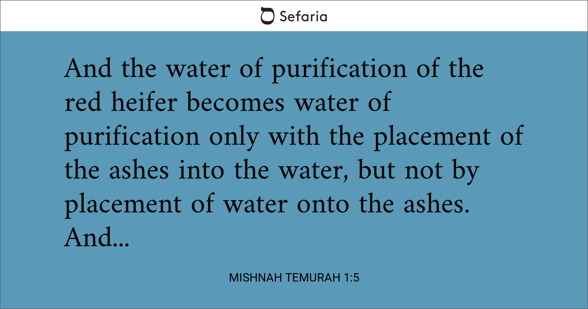 Mishnah Temurah 1:5