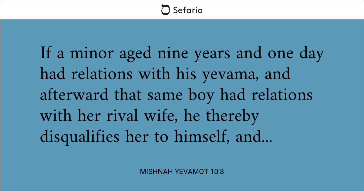 Mishnah Yevamot 10:8