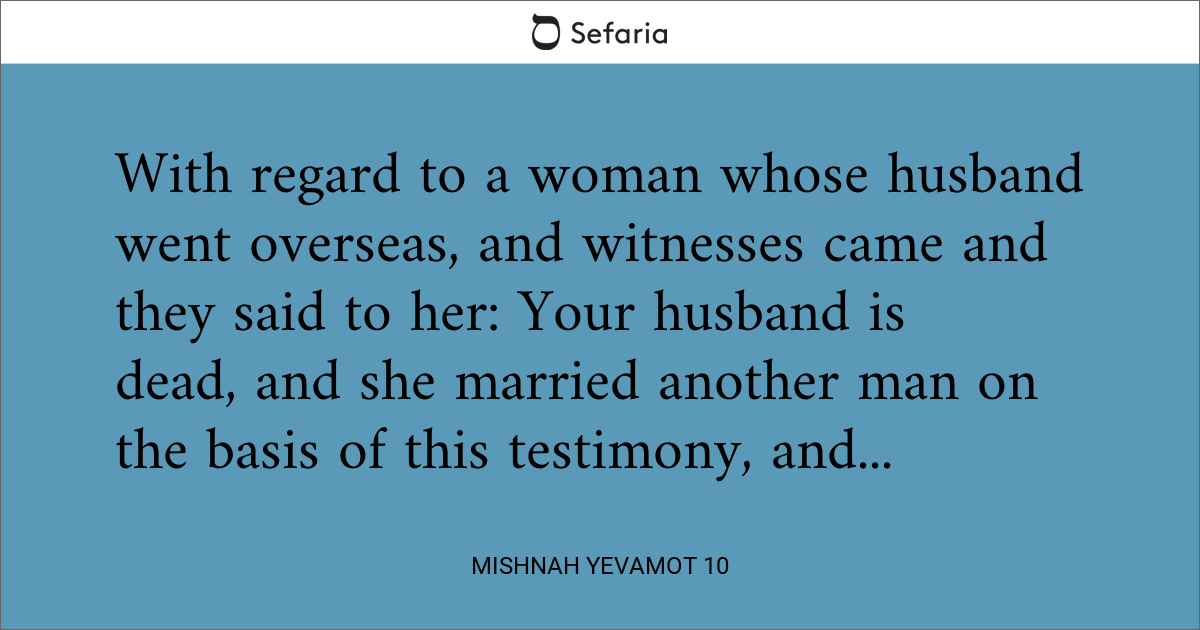 Mishnah Yevamot 10