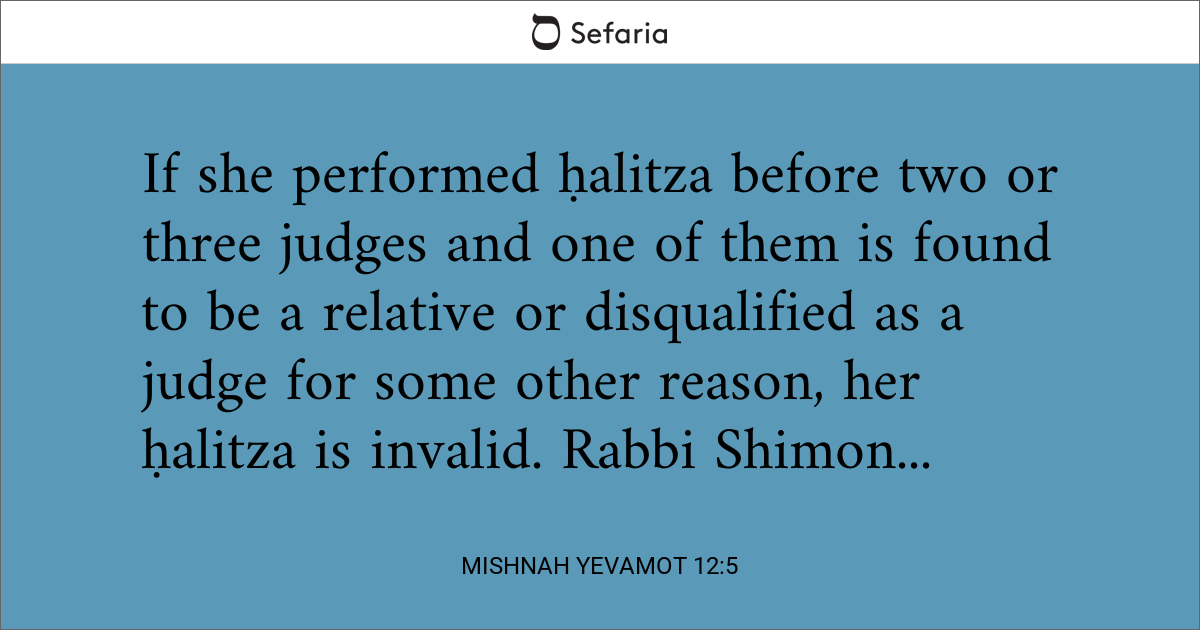 Mishnah Yevamot 12:5