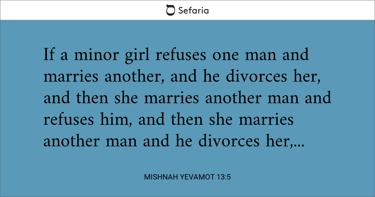 Mishnah Yevamot 13:5