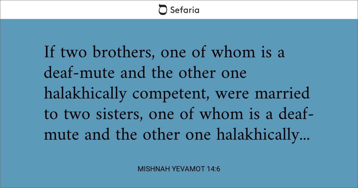 Mishnah Yevamot 14:6