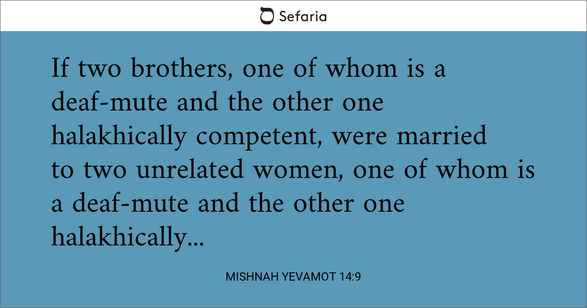 Mishnah Yevamot 14:9