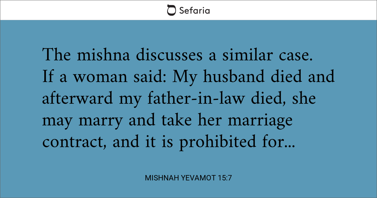 Mishnah Yevamot 15:7