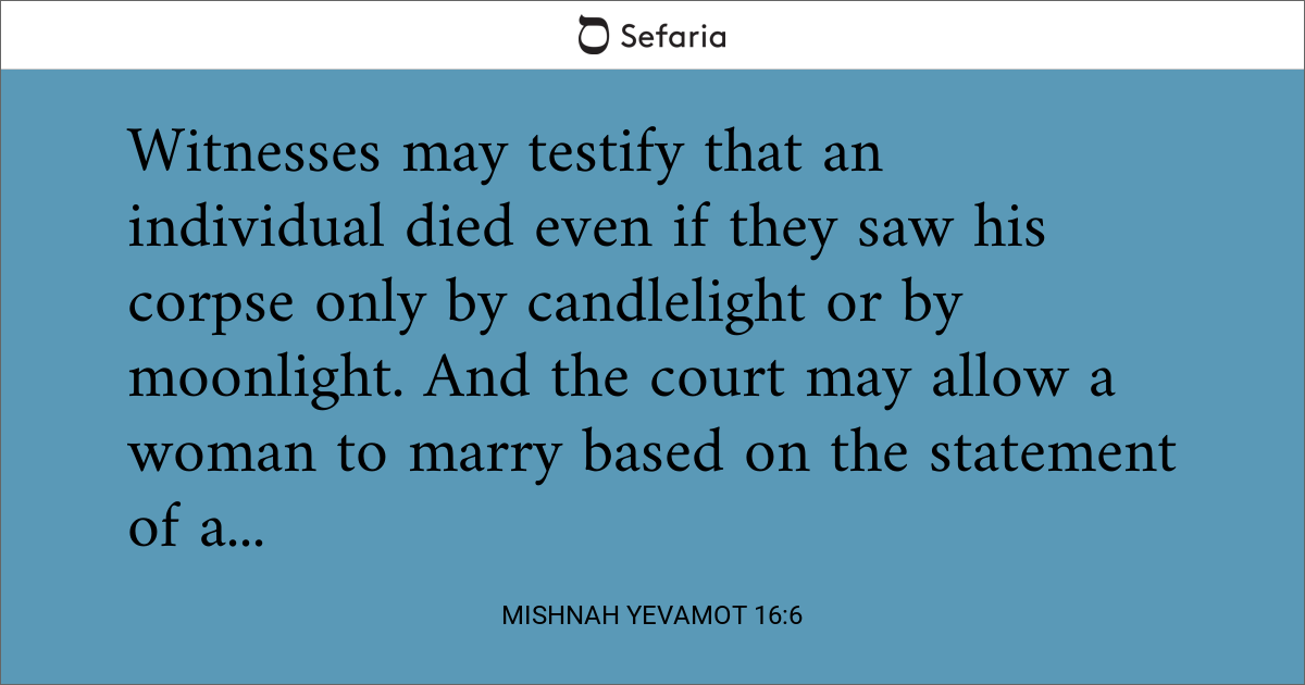 Mishnah Yevamot 16:6