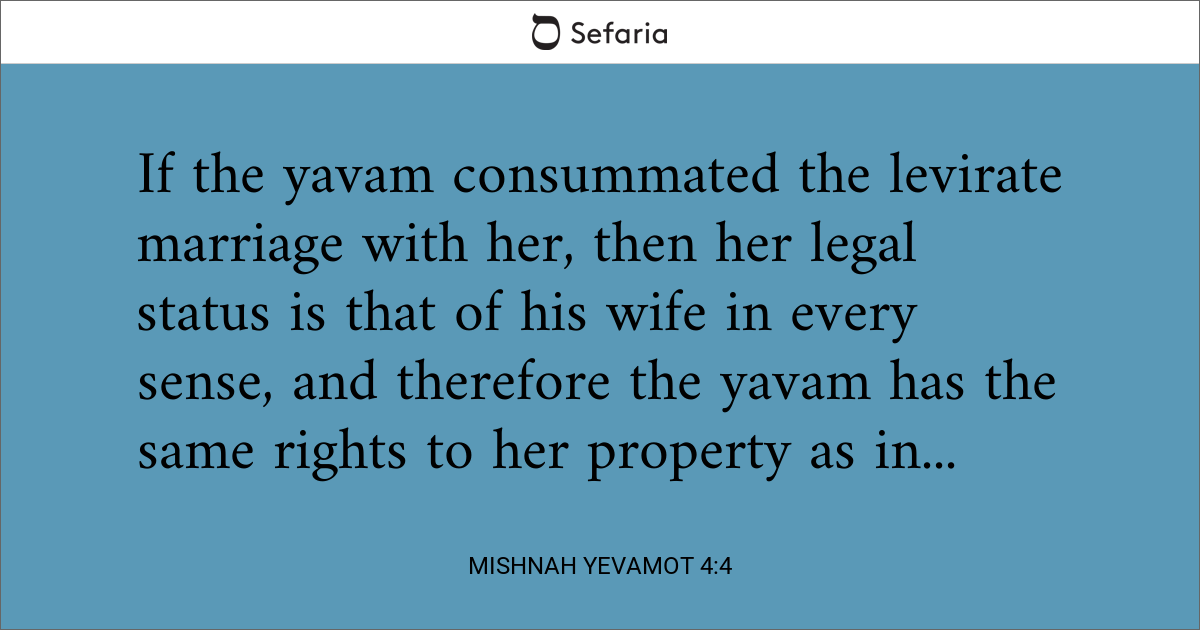 Mishnah Yevamot 4:4