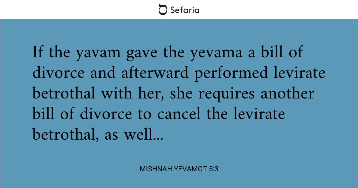 Mishnah Yevamot 5:3