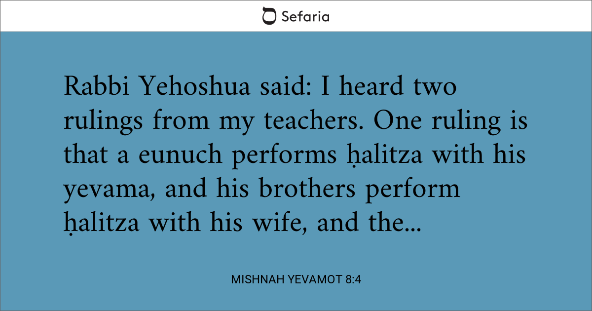 Mishnah Yevamot 8:4