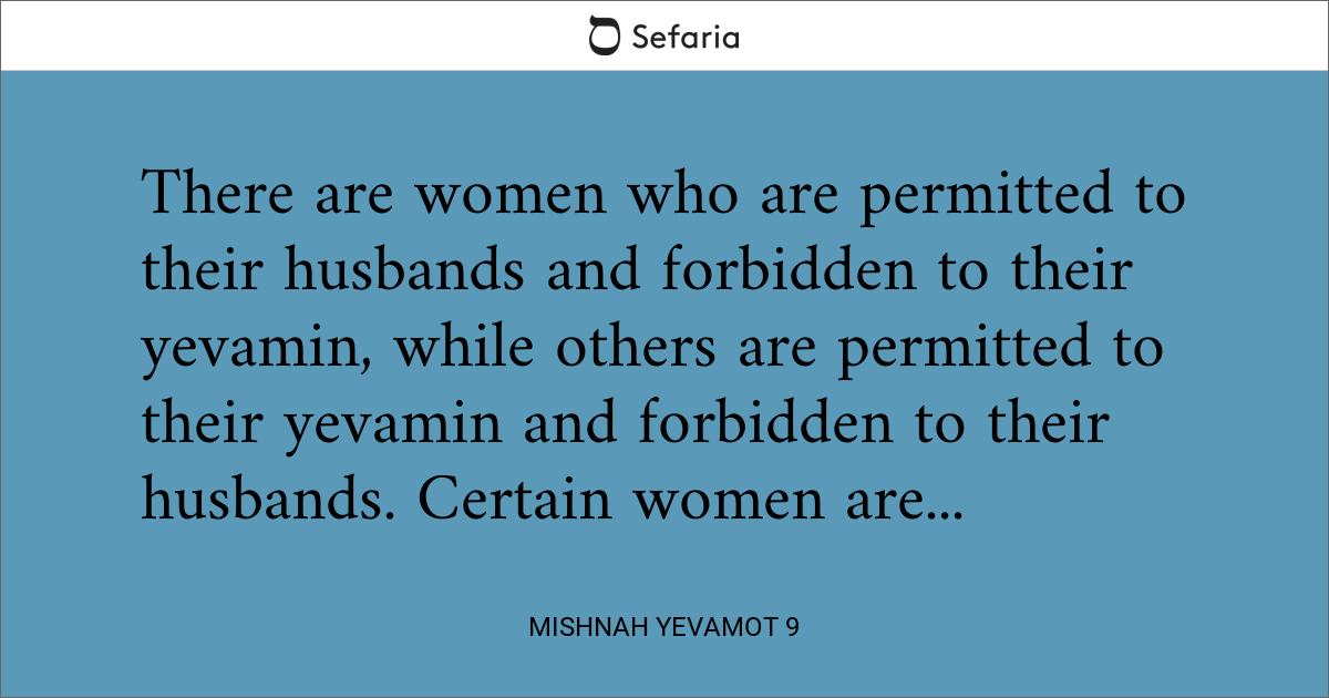 Mishnah Yevamot 9