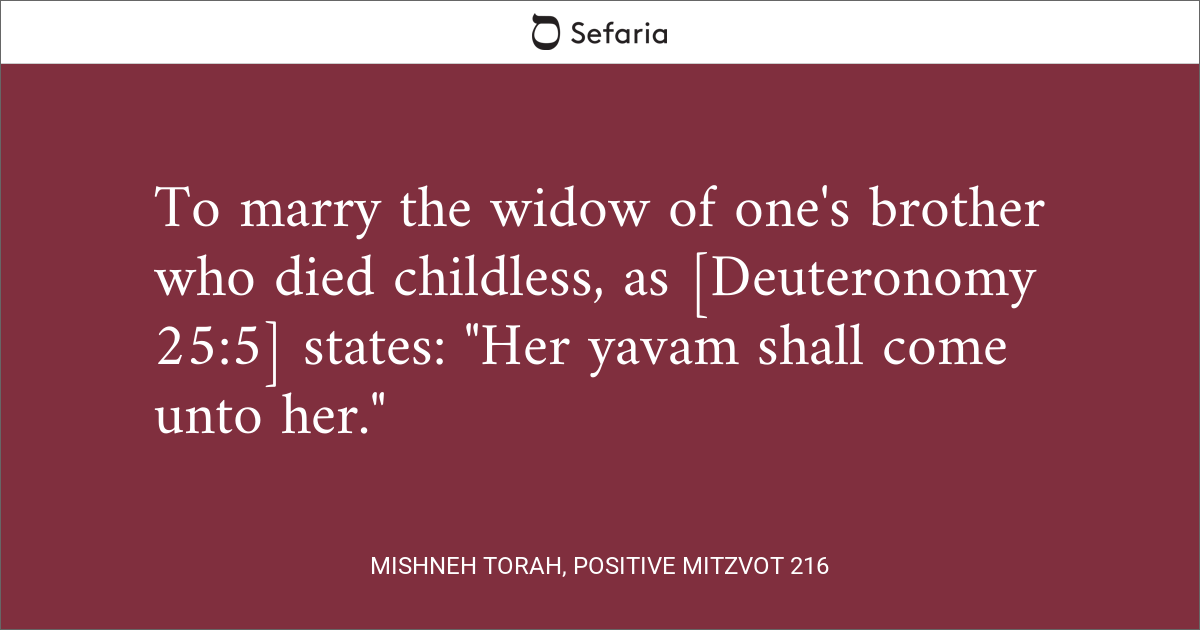 Mishneh Torah, Positive Mitzvot 216