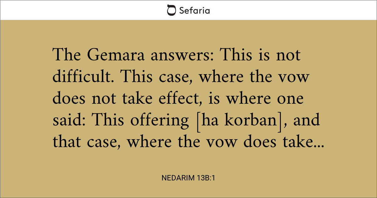 Nedarim 13b:1