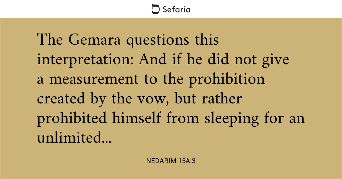 Nedarim 15a:3
