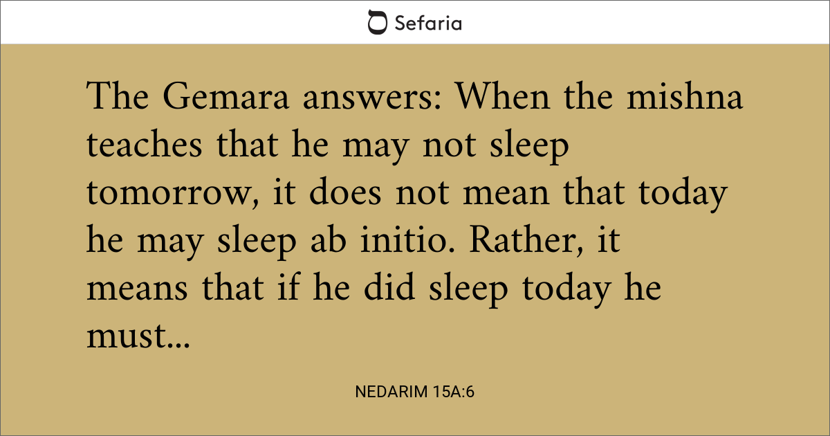 Nedarim 15a:6
