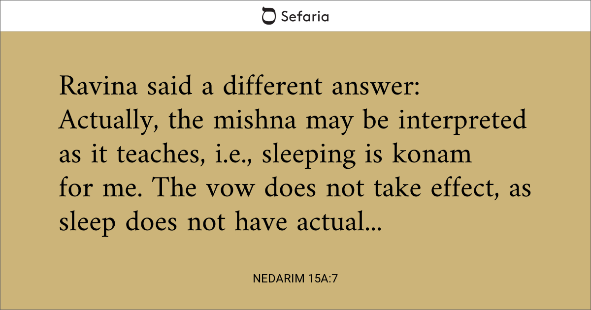 Nedarim 15a:7