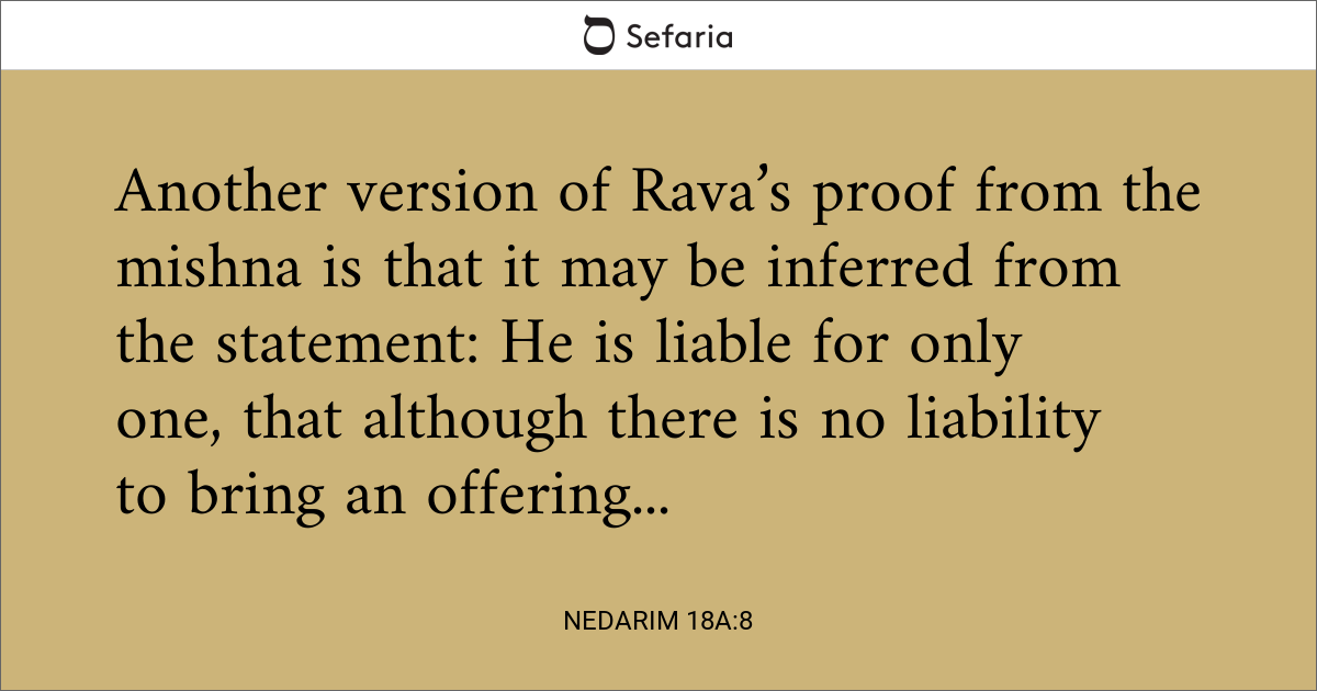 Nedarim 18a:8