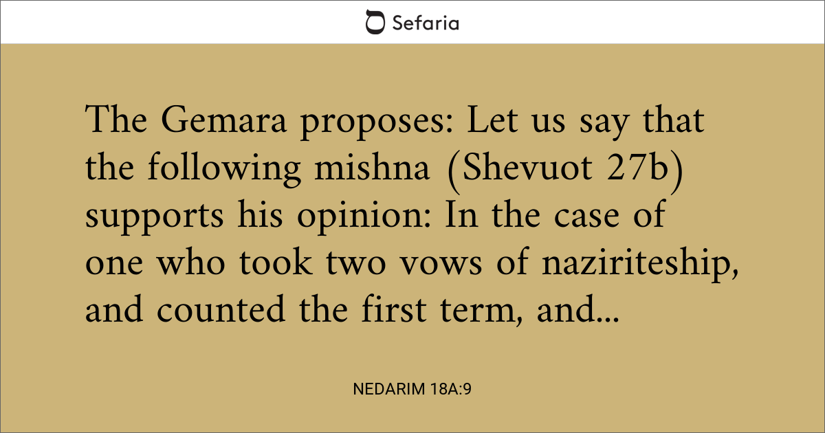 Nedarim 18a:9