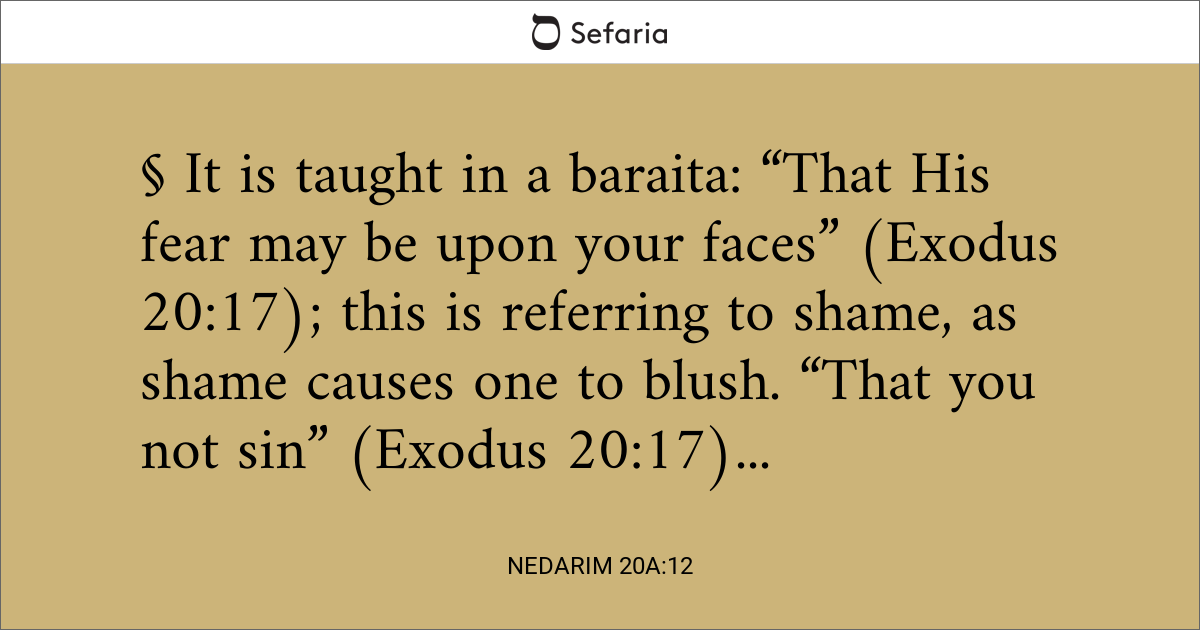 Nedarim 20a:12
