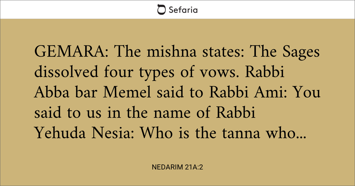 Nedarim 21a:2