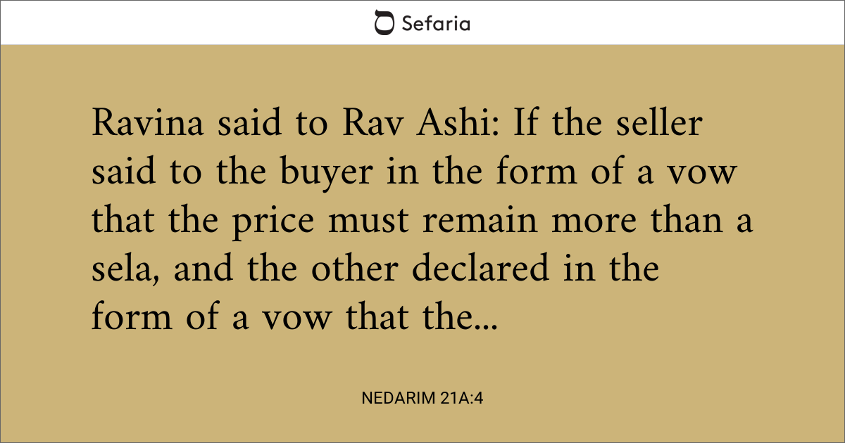 Nedarim 21a:4