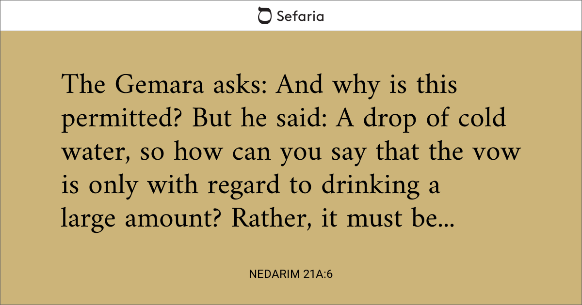 Nedarim 21a:6