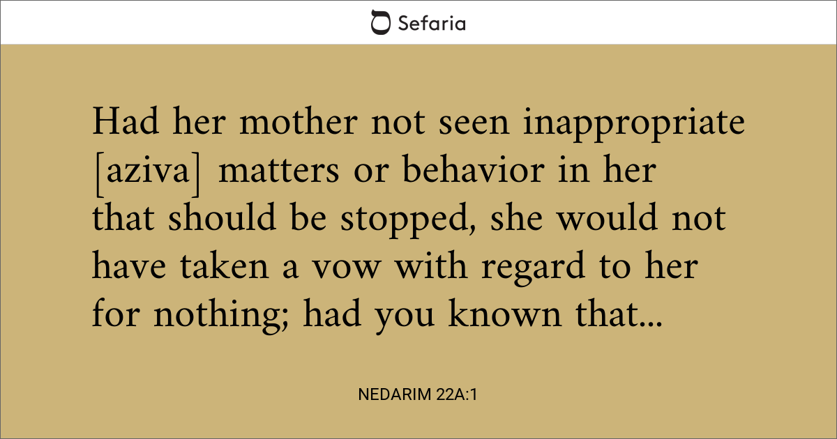 Nedarim 22a:1