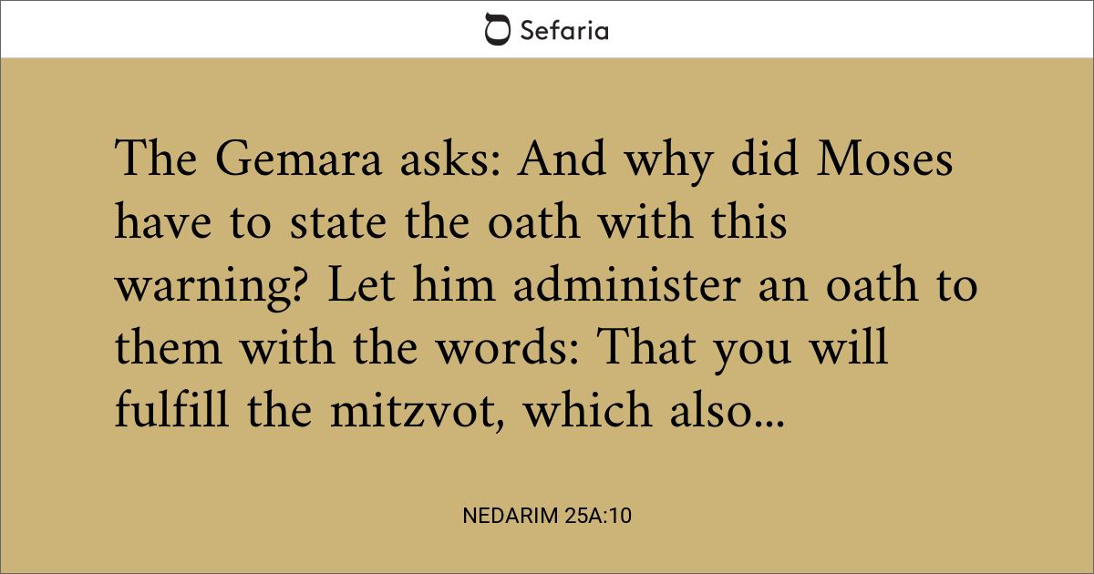Nedarim 25a:10