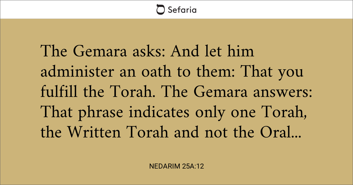 Nedarim 25a:12