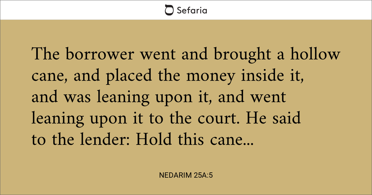 Nedarim 25a:5