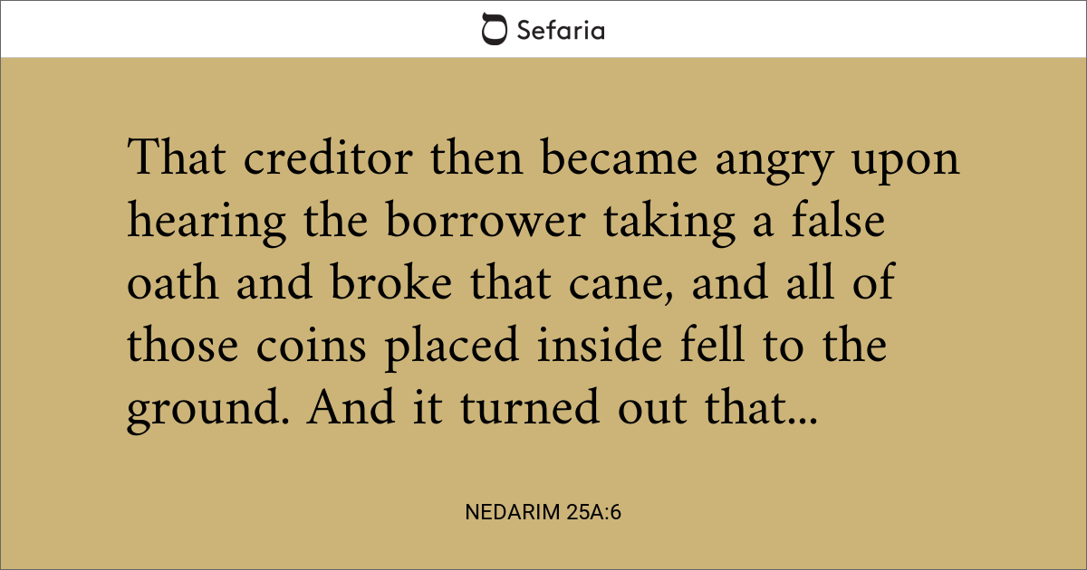 Nedarim 25a:6