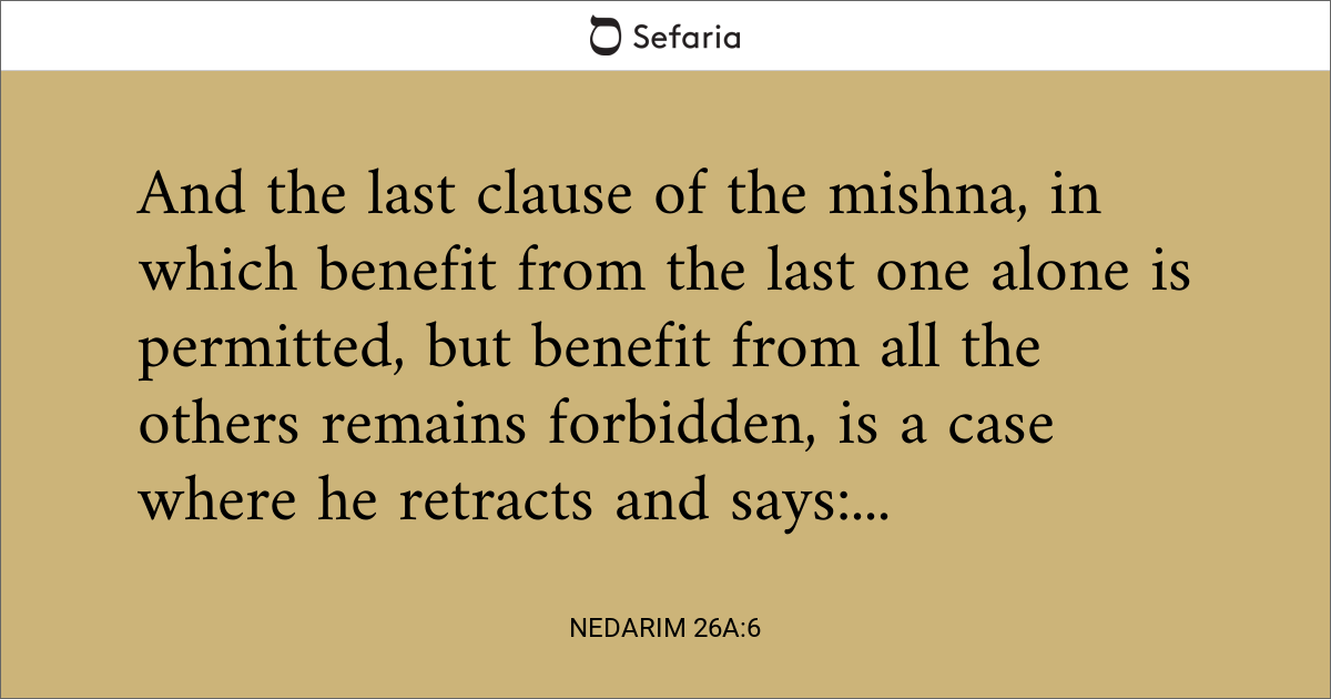 Nedarim 26a:6