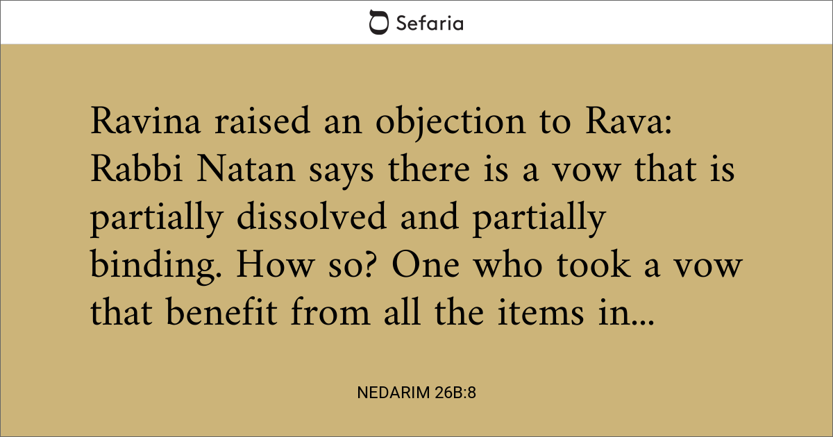 Nedarim 26b:8