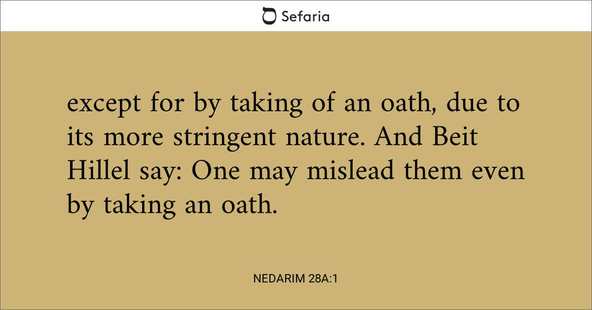 Nedarim 28a:1