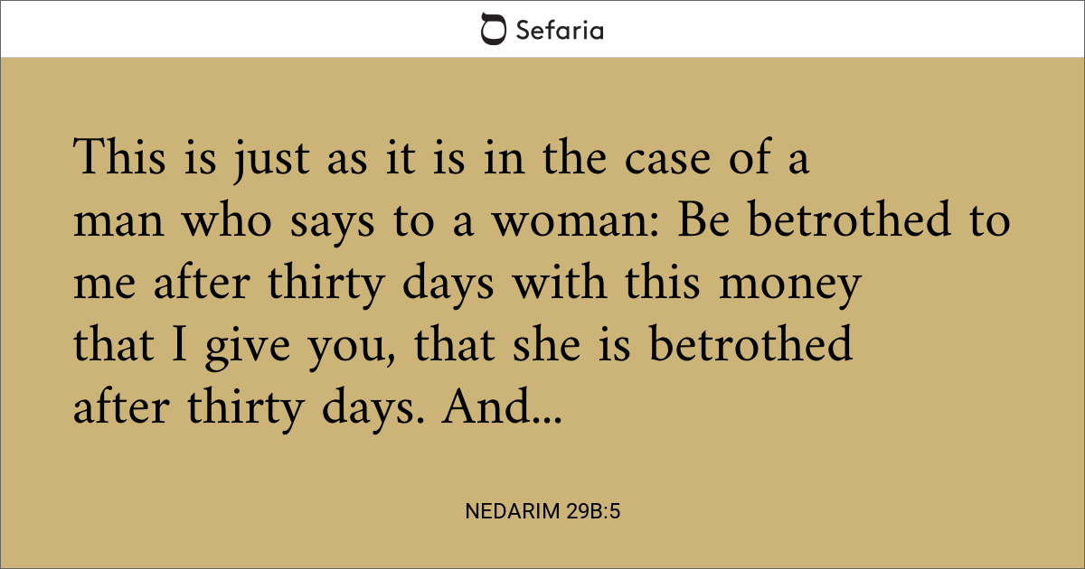Nedarim 29b:5