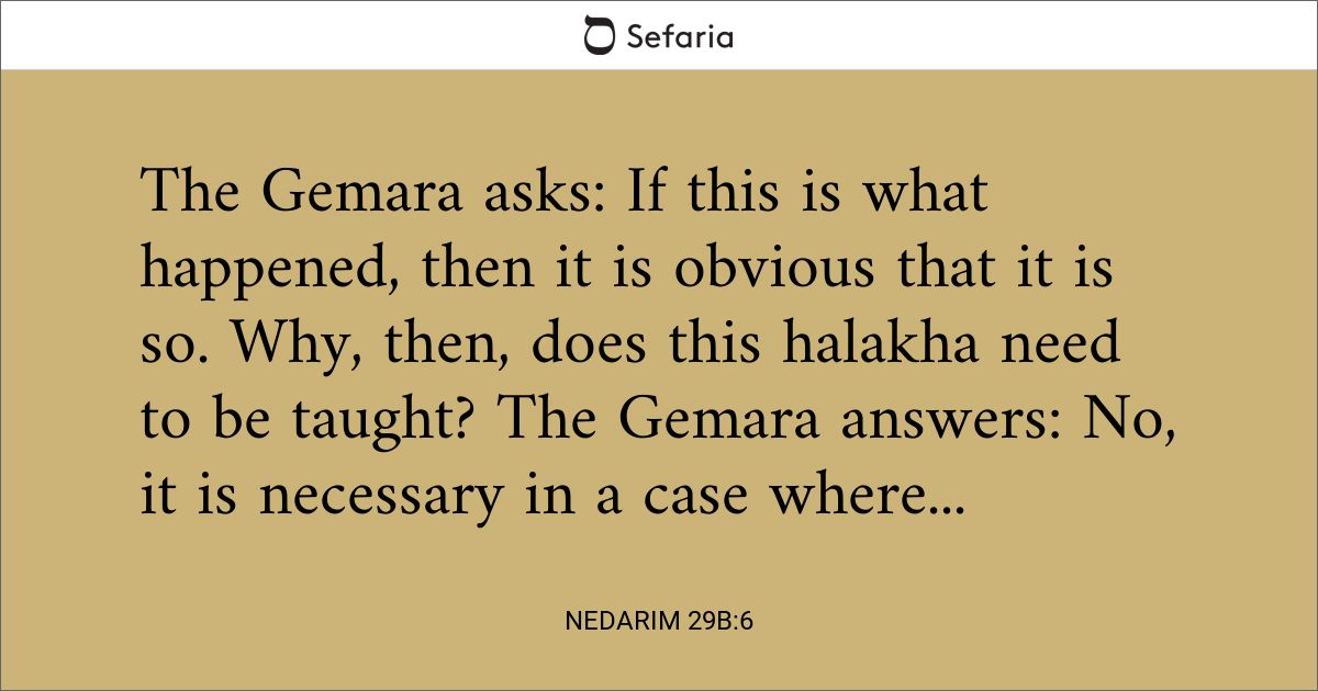 Nedarim 29b:6