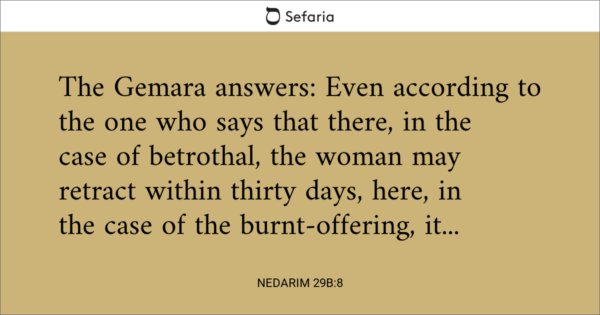 Nedarim 29b:8