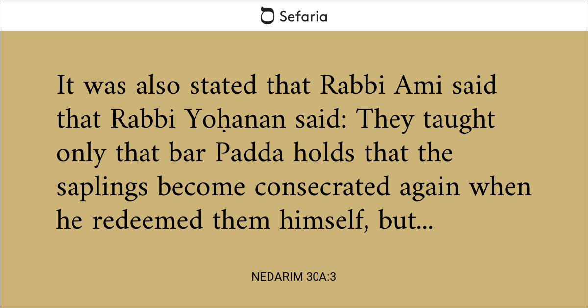 Nedarim 30a:3