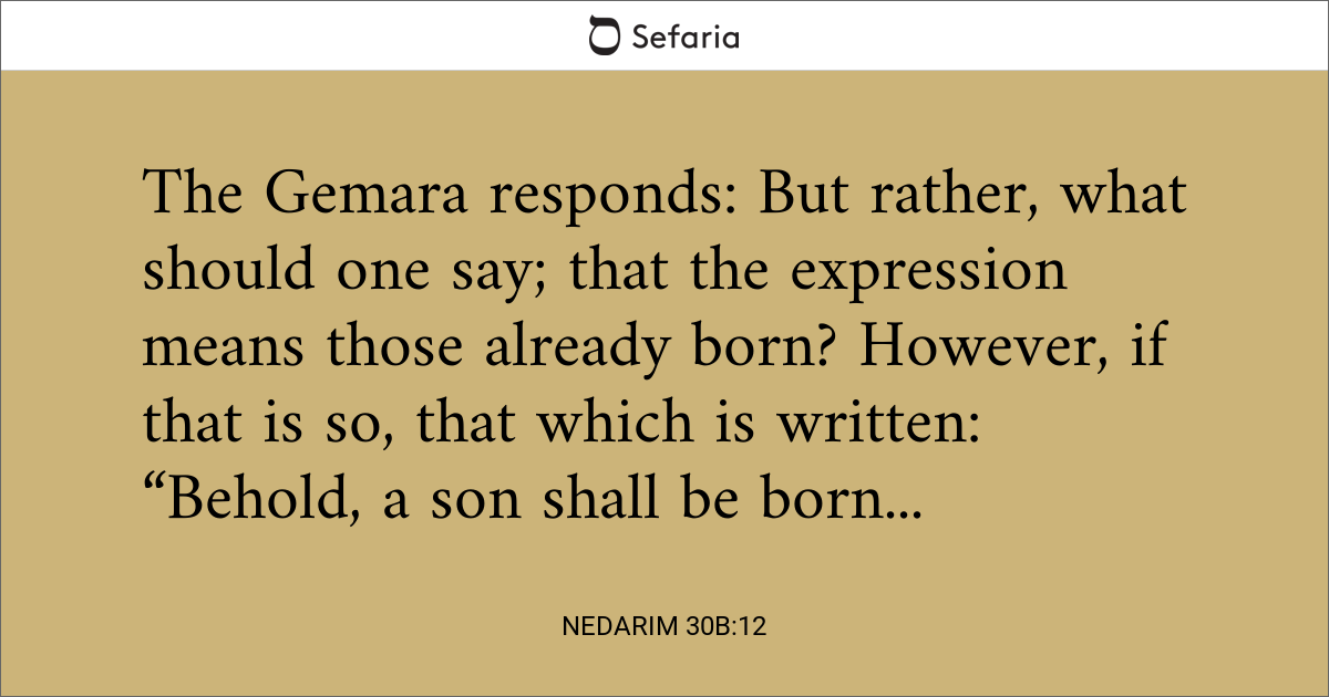 Nedarim 30b:12