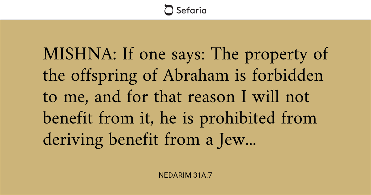 Nedarim 31a:7