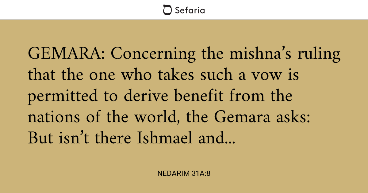 Nedarim 31a:8