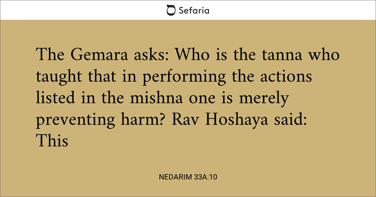 Nedarim 33a:10