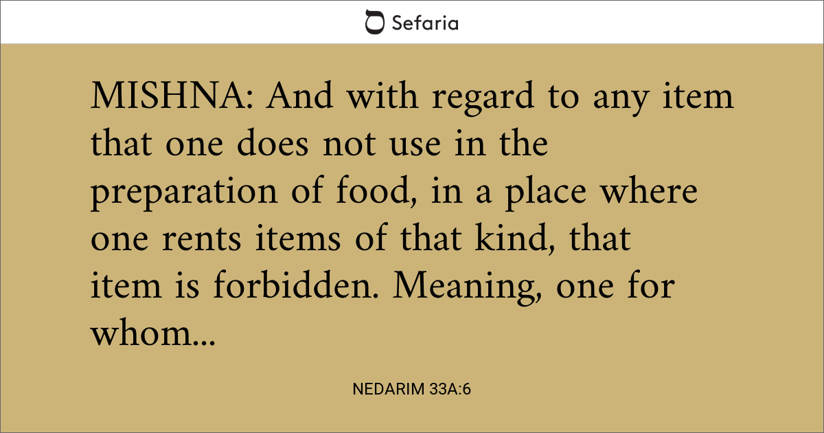 Nedarim 33a:6
