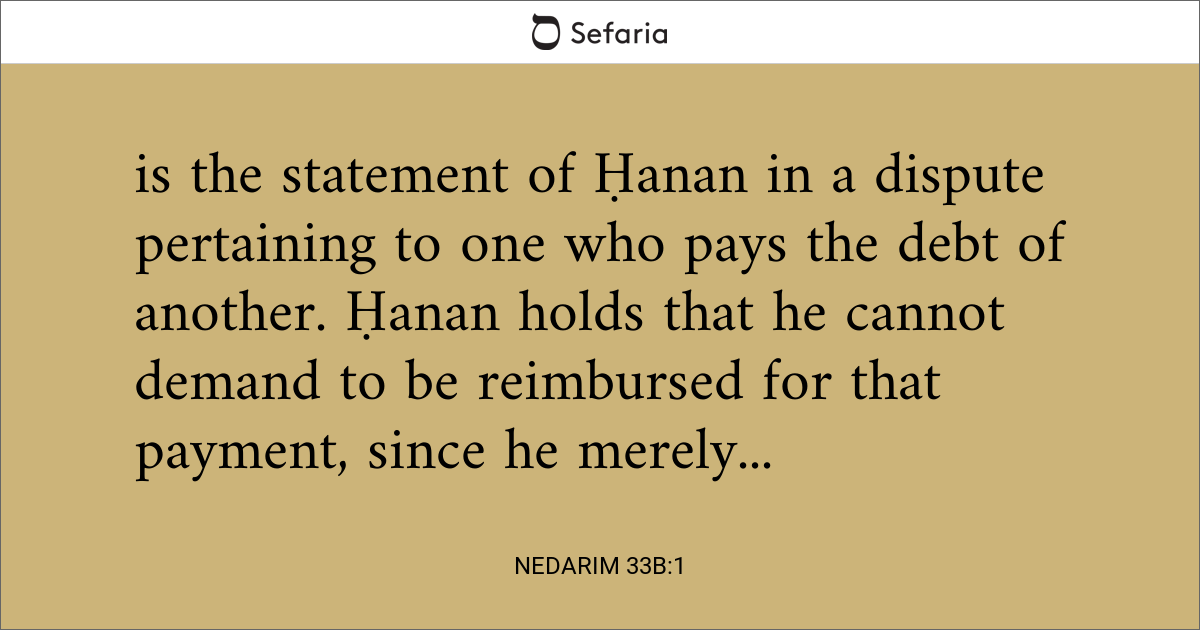 Nedarim 33b:1