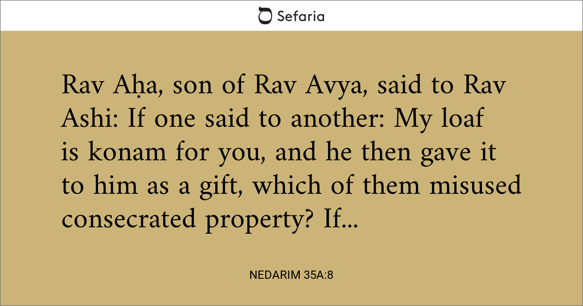 Nedarim 35a:8