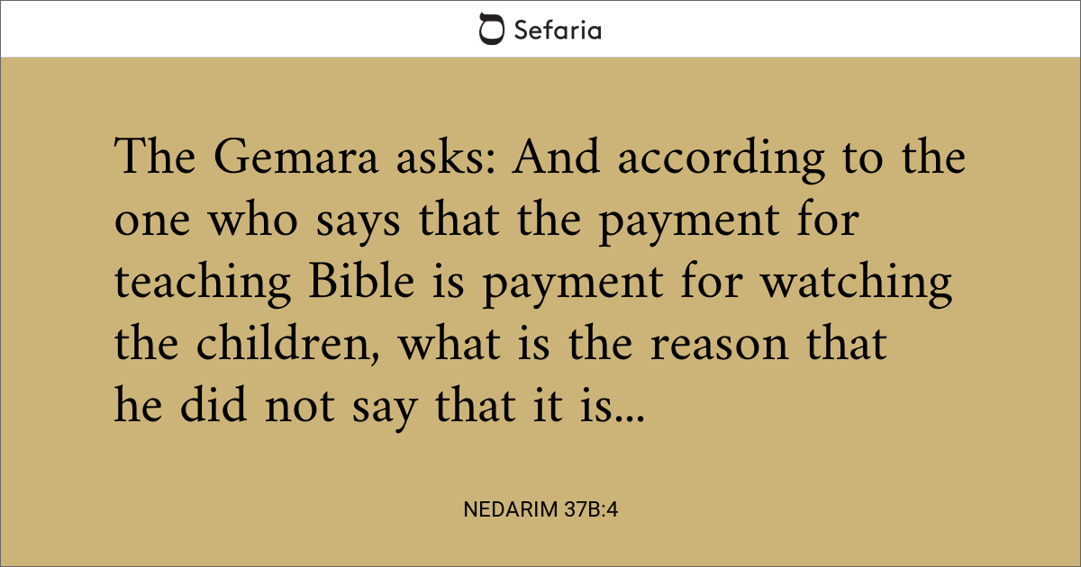 Nedarim 37b:4
