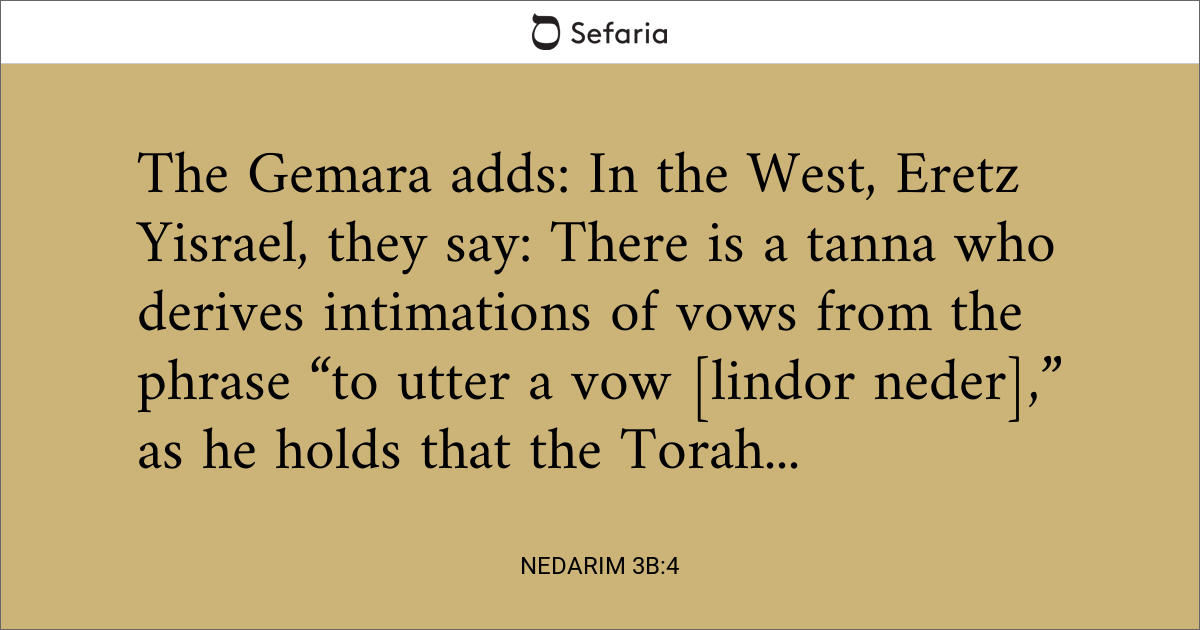 Nedarim 3b:4