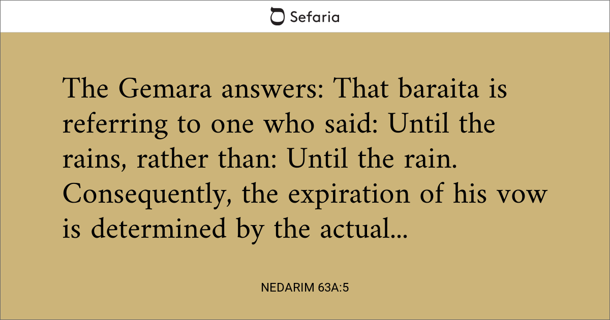 Nedarim 63a:5
