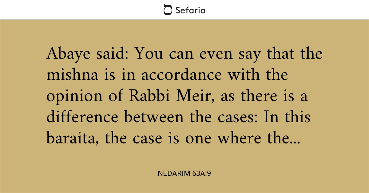 Nedarim 63a:9